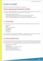 ERP Implementation Proposal Template | Fresh Proposals