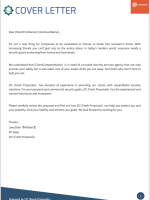 Security Proposal Template | Fresh Proposals