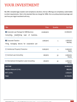 Legal Services Proposal Template | Fresh Proposals