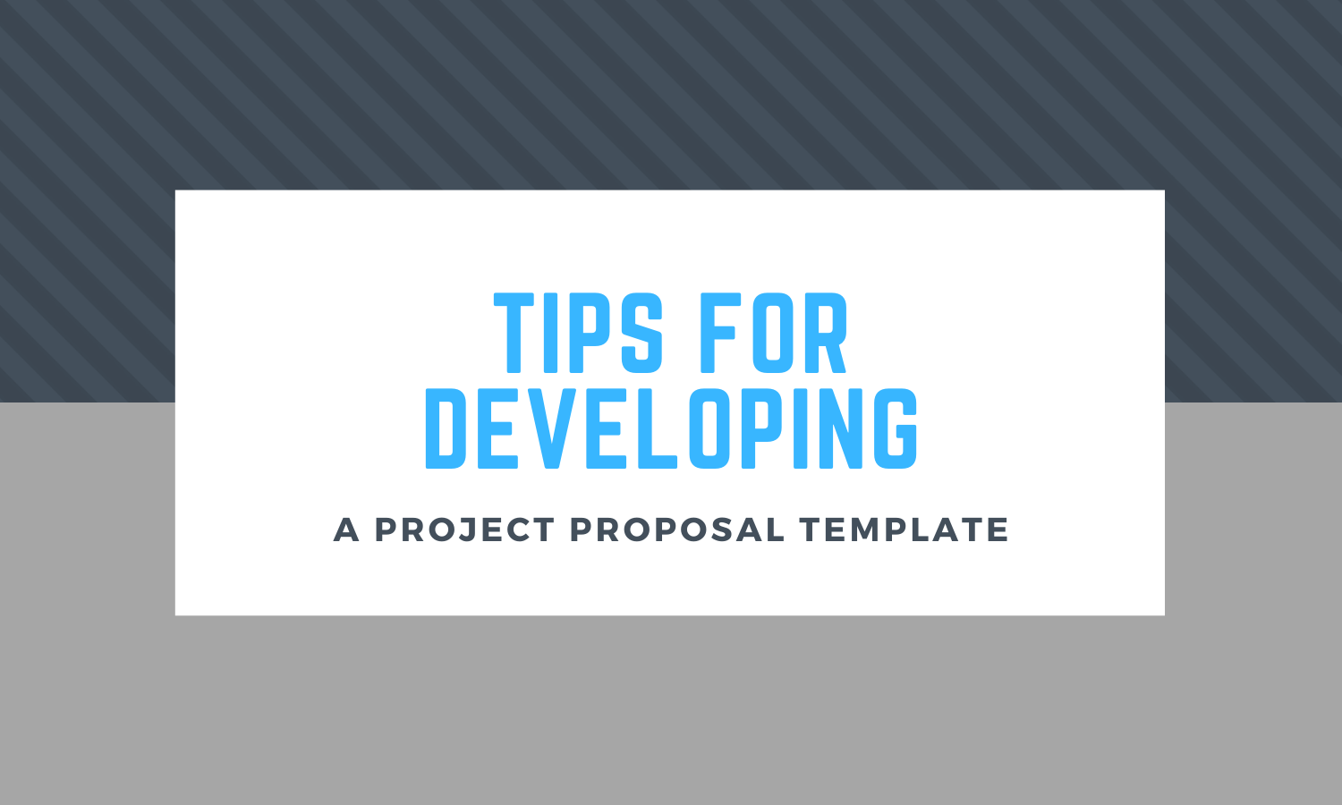 How to Develop a Project Proposal that Impresses Clients