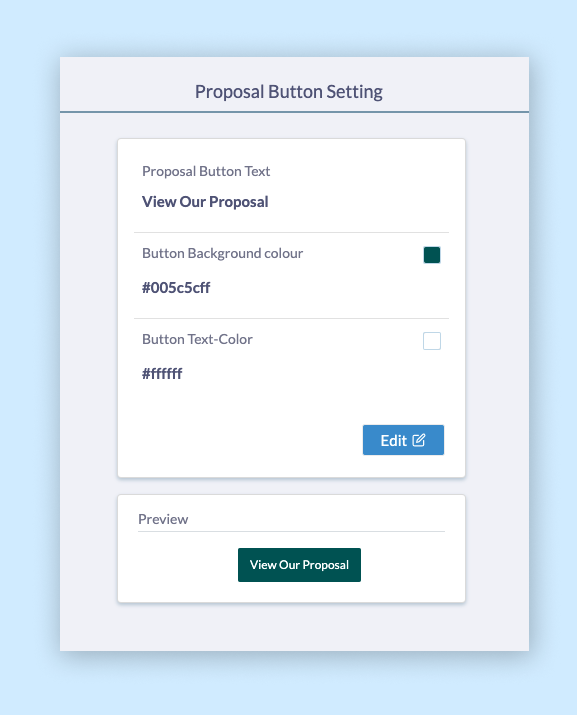 Fresh Proposals Software Update – September 2021