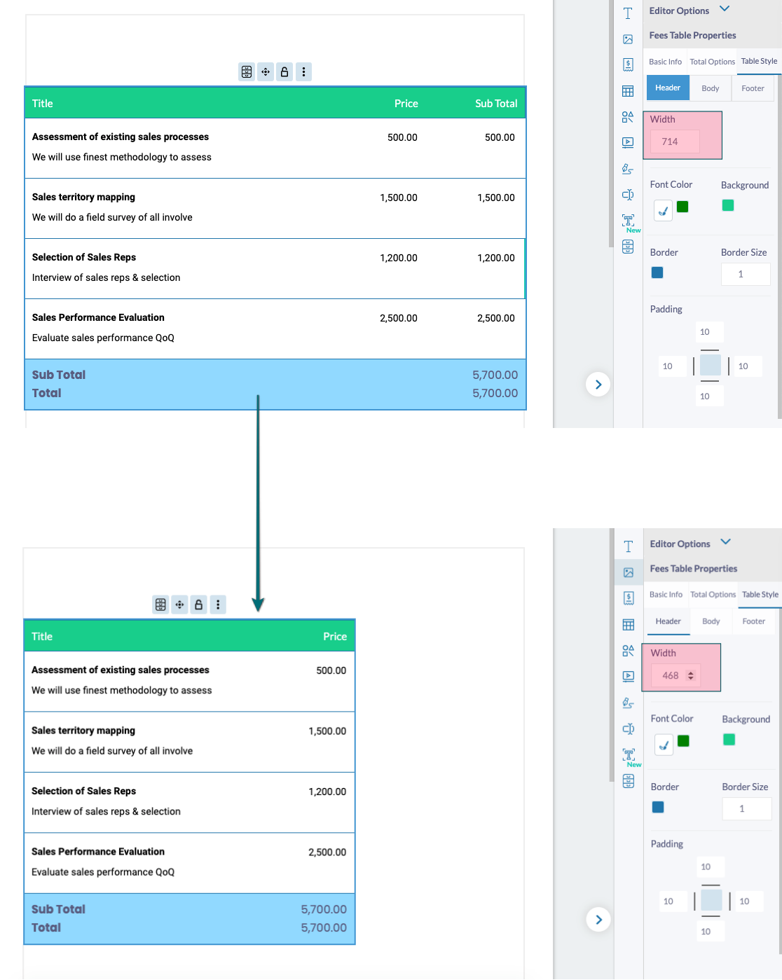 Fresh Proposals Software Update – September 2021
