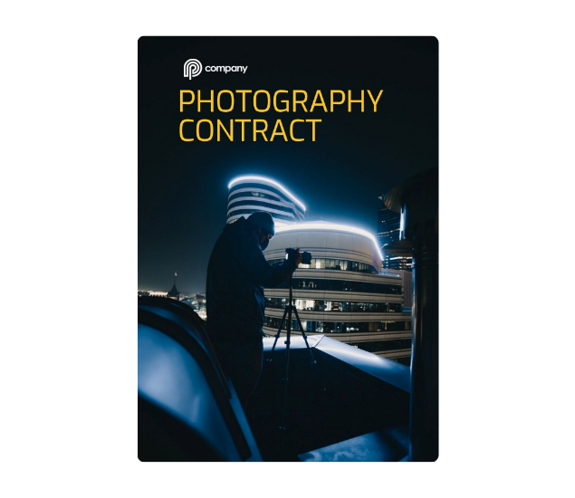 Photography Contract Template | Fresh Proposals | Fresh Proposals