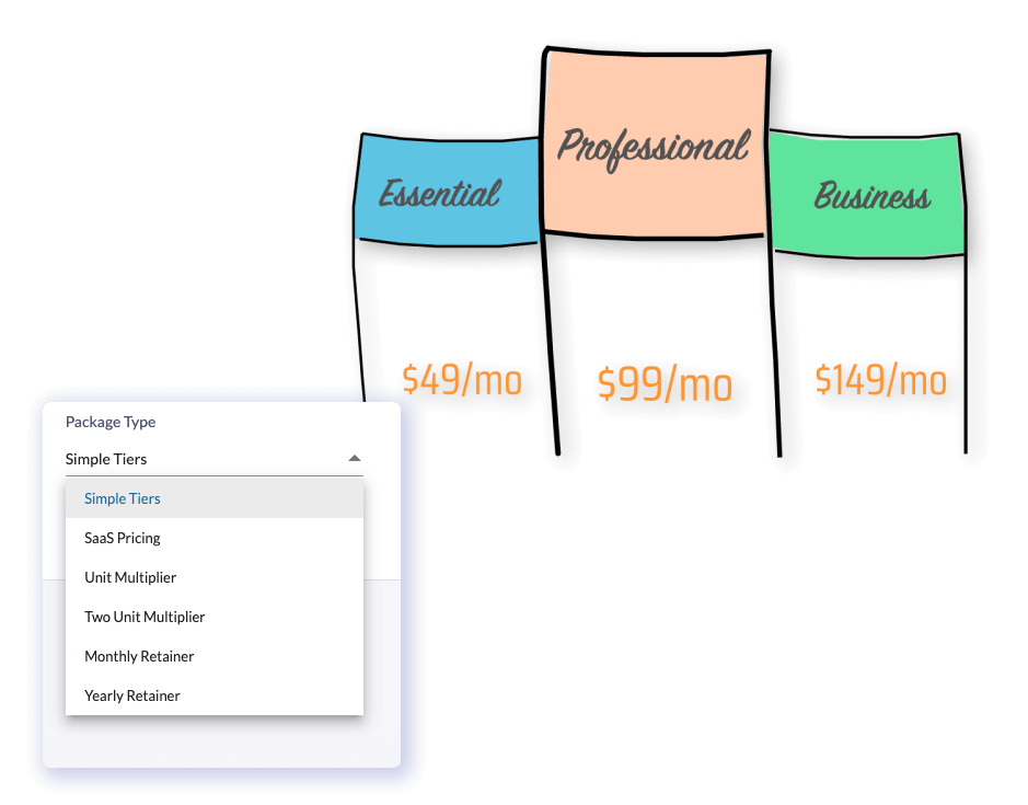 Tiered Pricing Software | Fresh Proposals