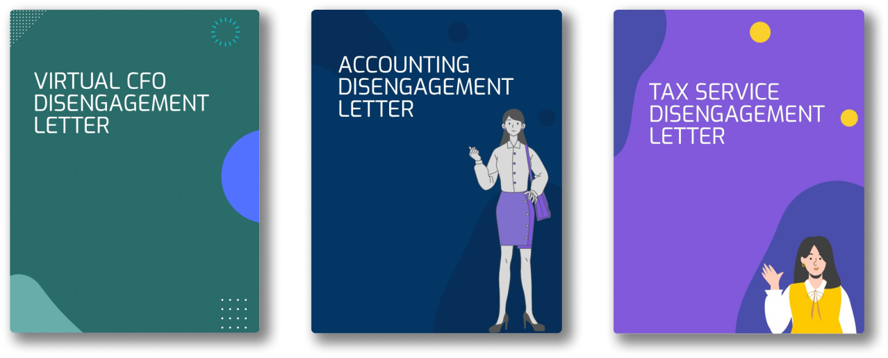 CFO Services Templates | Disengagement Letters | Fresh Proposals