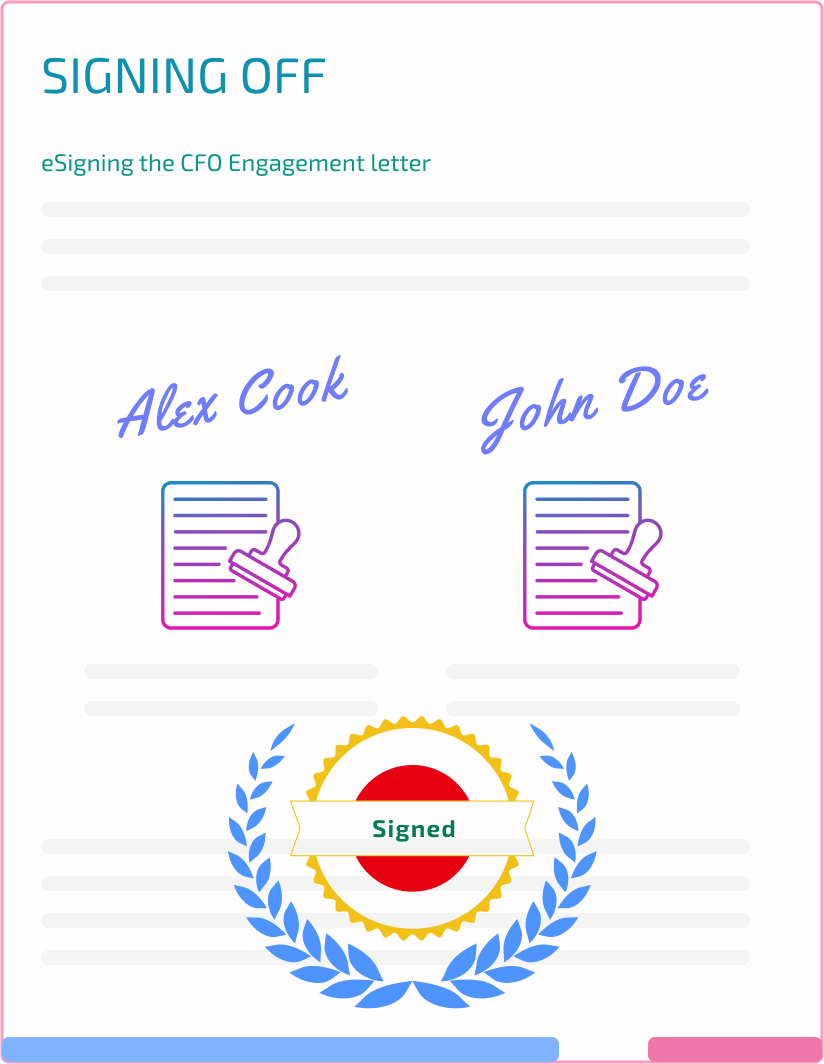 CFO Engagement Letter Template | Fresh Proposals
