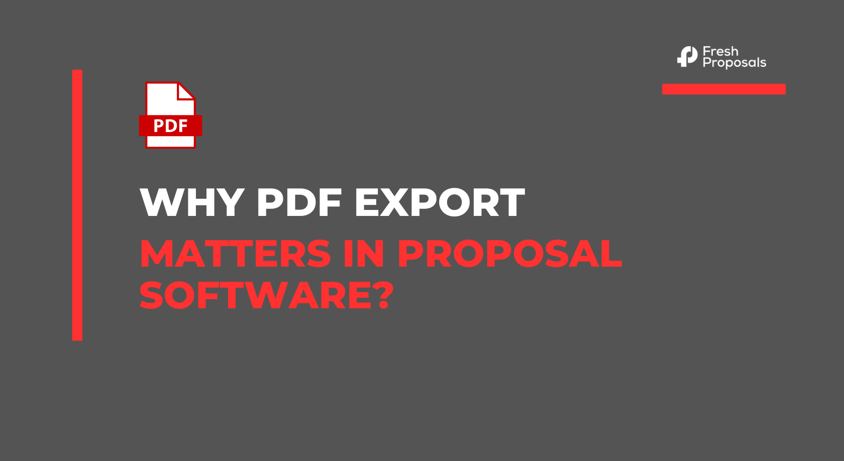Understanding the Benefits of PDF Export in Proposal Software